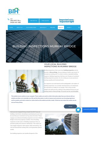 Building Inspections Murray Bridge