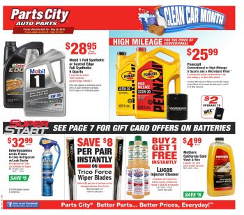 Parts City Auto Parts- 4/25/2018-5/29/2018- WK1817 - Parts City Auto ...