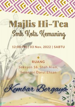 MAJLIS HI TEA 2022 (2) - ainignr Flip PDF | AnyFlip