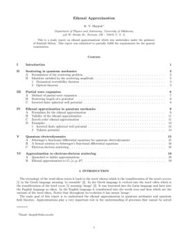 Eikonal Approximation - University of Oklahoma Physics ... - Guset User Flip PDF | AnyFlip