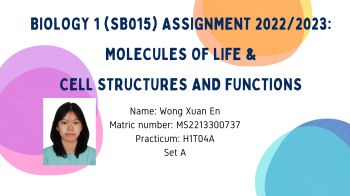 Biology Assignment Set A - eunicewongxe Flip PDF | AnyFlip