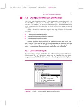 A.3 Using Metrowerks Codewarrior - Computer Science - Guset User Flip PDF | AnyFlip