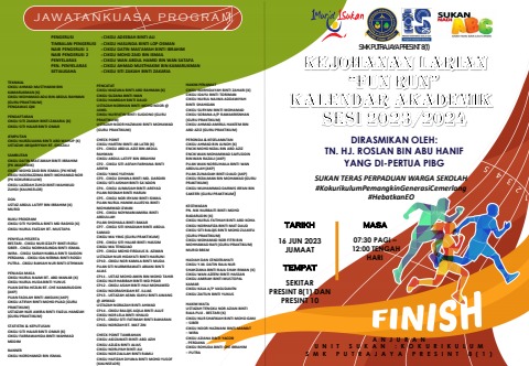 BUKU PROGRAM KEJOHANAN LARIAN FUN RUN KALENDAR AKADEMIK 2023/2024 - g ...