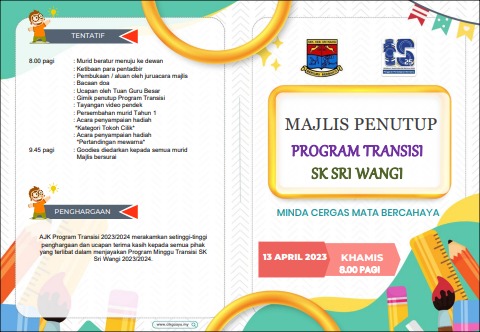 Buku Program Transisi Tahun 1