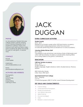 Creative CV - Jack Duggan Flip PDF | AnyFlip