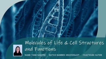 BIOLOGY_FLIPBOOK: MOLECULES OF LIFE & CELL STRUCTURES AND FUNCTIONS ...