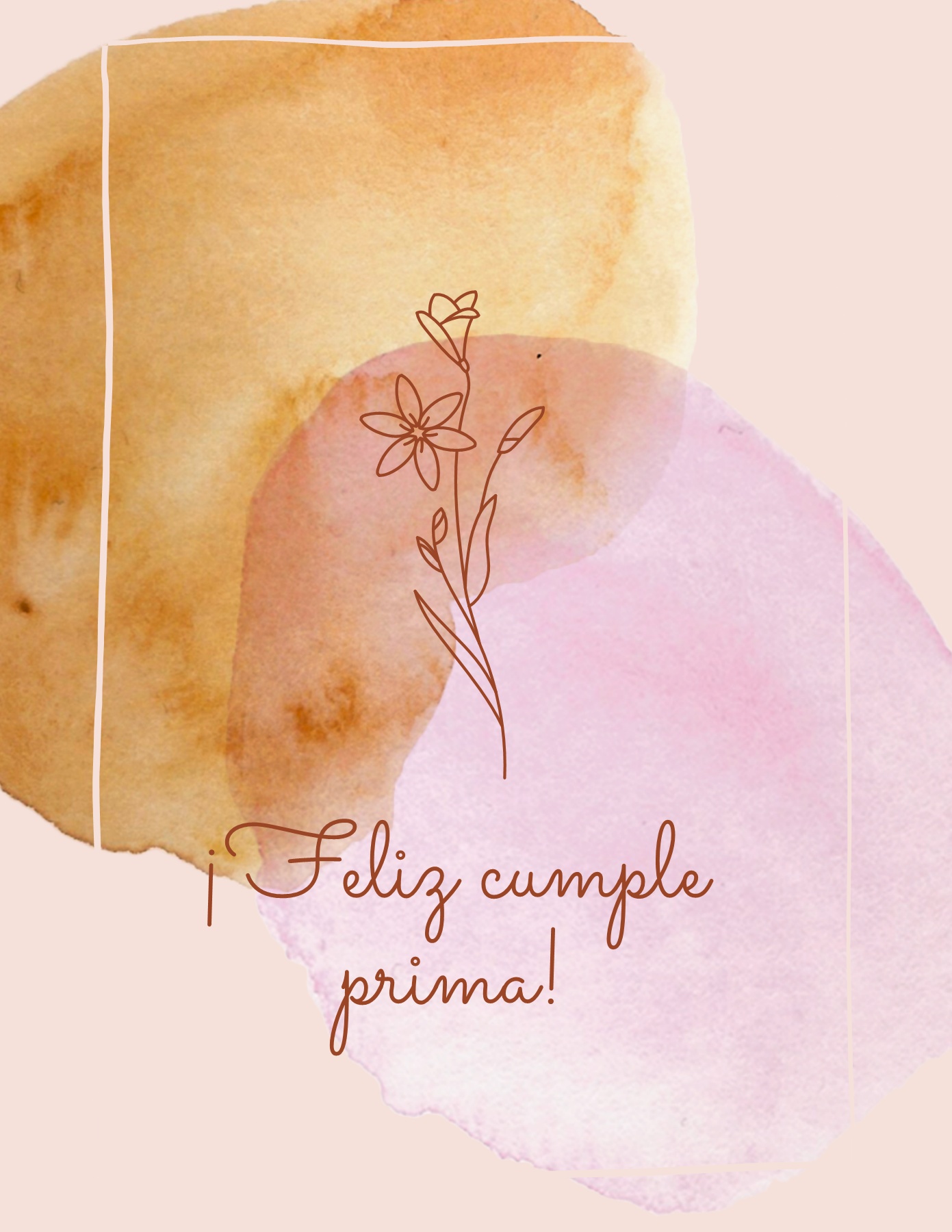 Imagenes De Feliz Cumple Prima Felicitaciones De Cumpleaños Para Una