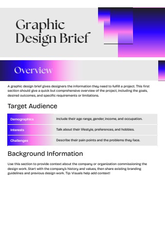 graphic design brief - irah74sas Flip PDF | AnyFlip