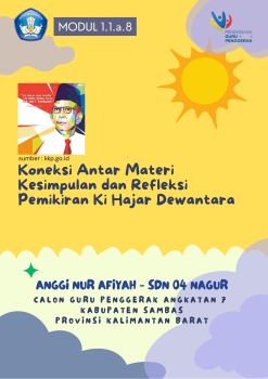 1.1.a.8 Koneksi Antar Materi Modul 1.1 - angginurafiyah Flip PDF | AnyFlip