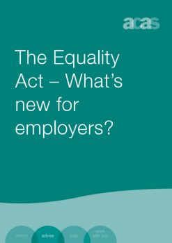 The Equality Act – What’s new for employers? - Home | Acas - Guset User ...