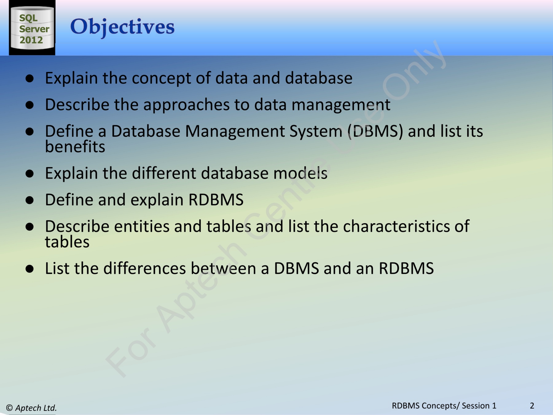 Rdbms Concepts RDBMS & SQL — The Ultimate Guide To Databases From