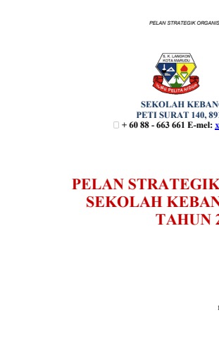 PLAN STRATEGIK 2022-2025 - g-36257022 Flip PDF | AnyFlip