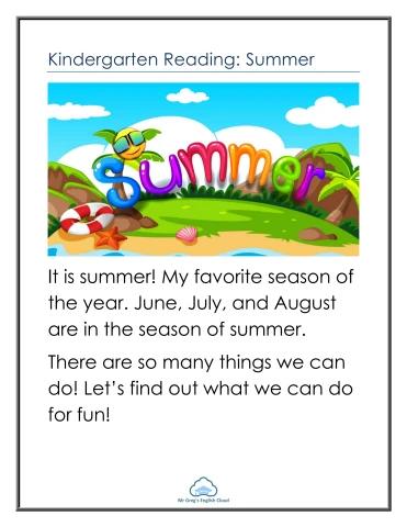 Reading-Summer