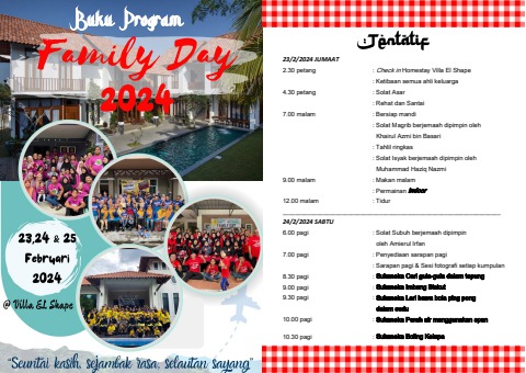 buku program family day 2024 - NUR SYAFIQAH BINTI ABD KADIR KPM-Guru ...