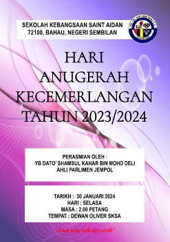 Buku Program Majlis Anugerah Kecemerlangan SKSA 2023-24 ( Draf ) - Qulalhaq83 | Membalik PDF ...