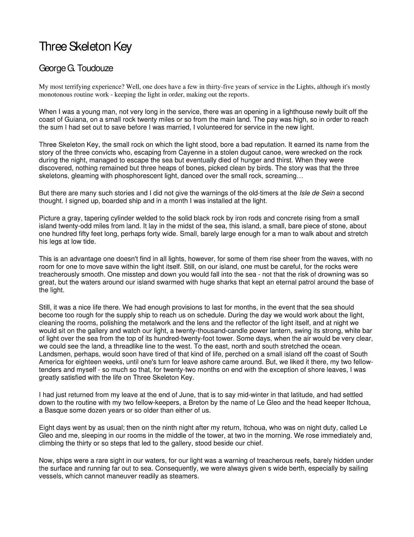 Three Skeleton Key by George G. Toudouze (1)