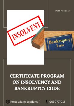 Best Certificate Course on Insolvency and Bankruptcy Code - Ialm Academy of Law Flip PDF | AnyFlip