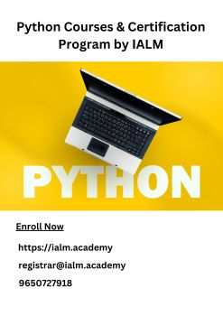 Python Courses & Certification Program by IALM - Ialm Academy of Law ...