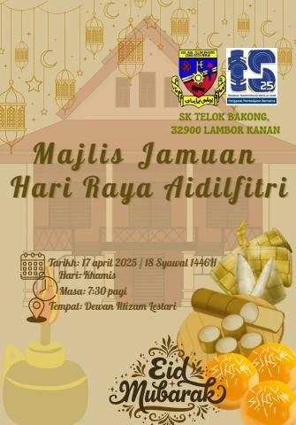MAJLIS JAMUAN HARI RAYA AIDILFITRI 2025