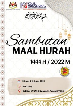 BUKU PROGRAM SAMBUTAN MAAL HIJRAH KVSAS 2022 - nuratiqahabubakar89 Flip ...