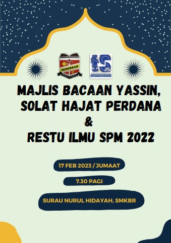 MAJLIS BACAAN YASSIN, SOLAT HAJAT PERDANA & RESTU ILMU SPM 2022 - Cikgu Mira Flip PDF | AnyFlip