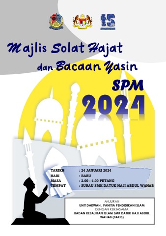Buku Program Solat Hajat SPM - Flip PDF | AnyFlip