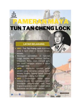 Tun Tan Cheng Lock - PERBADANAN PERPUSTAKAAN AWAM NEGERI MELAKA Flip ...