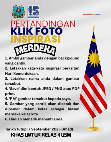 PERTANDINGAN KLIK FOTO KEMERDEKAAN 4 USM