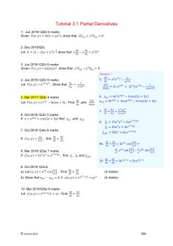 answer tutorial 3.1 page 184 Module 1 (MAT235 Chapter 3) - asyrafsafiyya Flip PDF | AnyFlip
