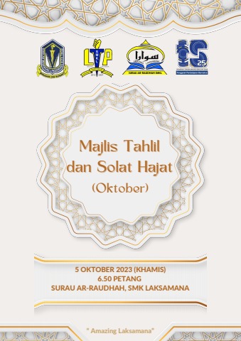 BUKU PROGRAM SOLAT HAJAT OKTOBER 2023 - Haizee Izrine Flip PDF | AnyFlip