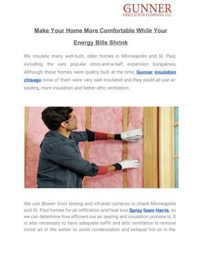 gunner insulation chisago city
