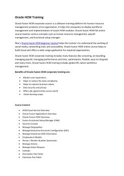Oracle HCM Training - trainingsnisa7 Flip PDF | AnyFlip