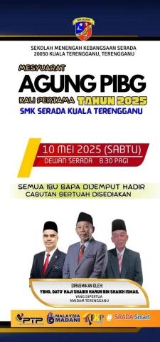 MESYUARAT AGUNG PIBG KALI PERTAMA TAHUN 2025 SMK SERADA