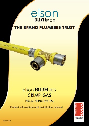 elson BUSHEPX Crimp Gas PEX-AL Piping System v4.0 April 2023 A4 (Digital) - elson Flip PDF | AnyFlip