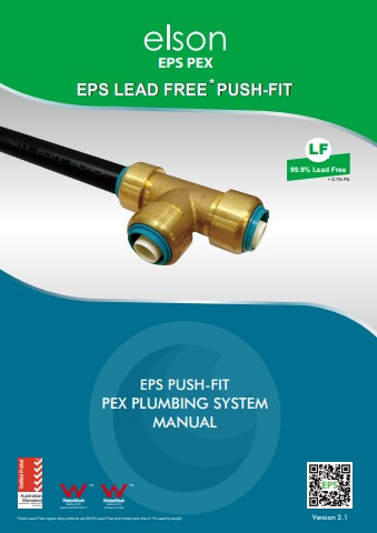 V2.1 Full Manaul - elson EPS LF Push-Fit PEX Plumbing System March 2023 ...