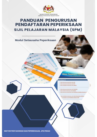 Buku Panduan Pengurusan Pendaftaran SPM - Modul SuP SPM - izzarulnizam ...