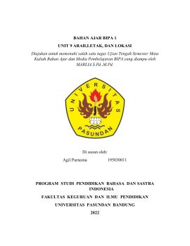 BAHAN AJAR BIPA 1 - agilpurnama8 Flip PDF | AnyFlip