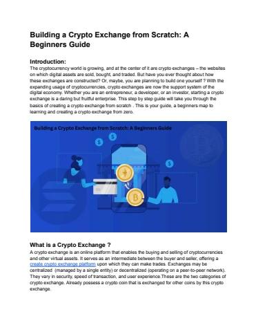 How to Create Crypto Exchange Platform: 7 Quick Steps