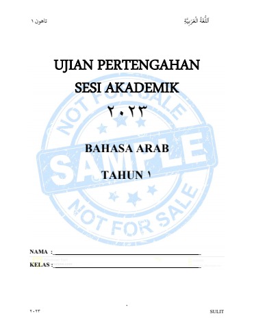 SAMPLE SOALAN B.ARAB UPSA 2023 - Zuhairi Ani Flip PDF | AnyFlip