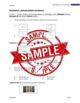 SOALAN RBT TAHUN 5 PENTAKSIRAN AKHIR TAHUN 2022 - Zuhairi Ani Flip PDF ...