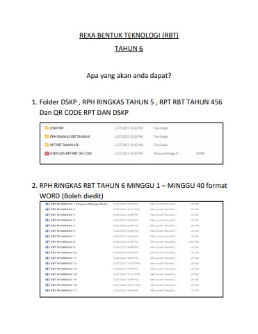 SAMPLE RBT TAHUN 6 - Zuhairi Ani Flip PDF | AnyFlip