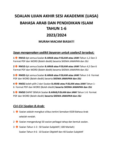 IKLAN UASA 2023 - Zuhairi Ani Flip PDF | AnyFlip