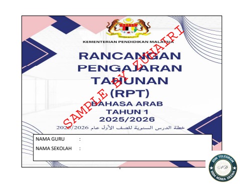 SAMPLE RPT BA TAHUN 1 2025 2026 - Zuhairi Ani Flip PDF | AnyFlip