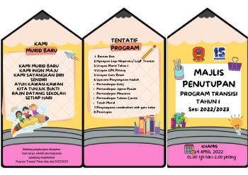 Majlis Perasmian Penutup Program Transisi Tahun 1 Sesi 2022/2023 ...