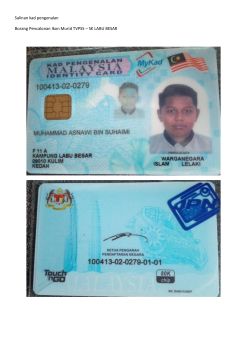 Salinan kad pengenalan - normasitabtelias Flip PDF | AnyFlip