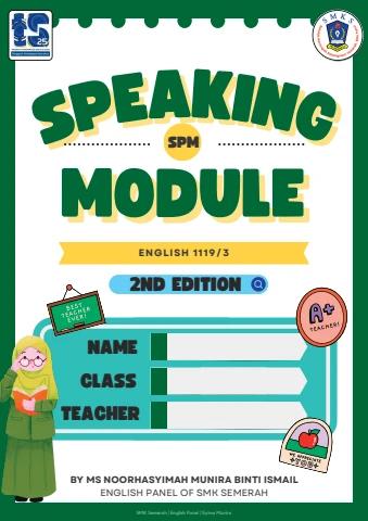 Speaking Module - Intermediate with Word Bank 2nd Edition V2