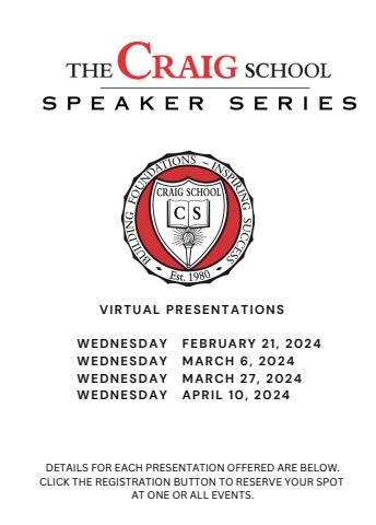 The Craig School Speaker Series - debra Flip PDF | AnyFlip