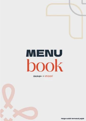 Menu Ideo x Maari