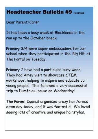 Bulletin 9