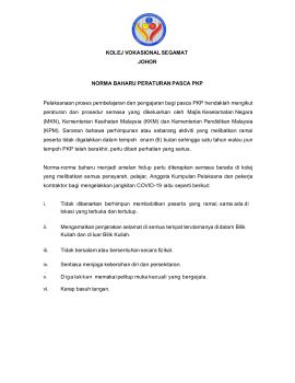 SIMULASI PDP PASCA PKP KV SEGAMAT - Channel Sir Azrin | Membalik PDF ...